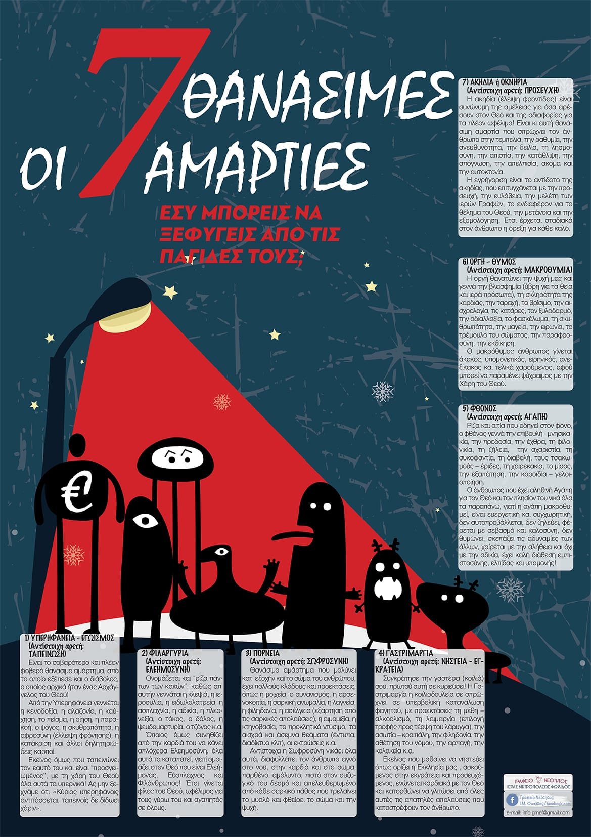 Οι 7 θανάσιμες Αμαρτίες - ΝΕΟΤΗΤΑ Ι.Μ. ΦΩΚΙΔΟΣ